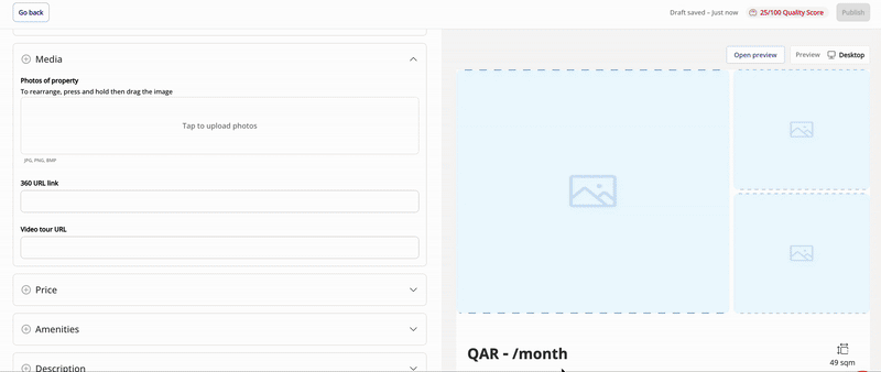 How to Publish a Listing using PF Expert? – Property Finder - Qatar